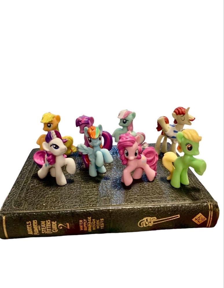 My Little Pony Mini Figurine Bundle G4 Toys Etsy Canada