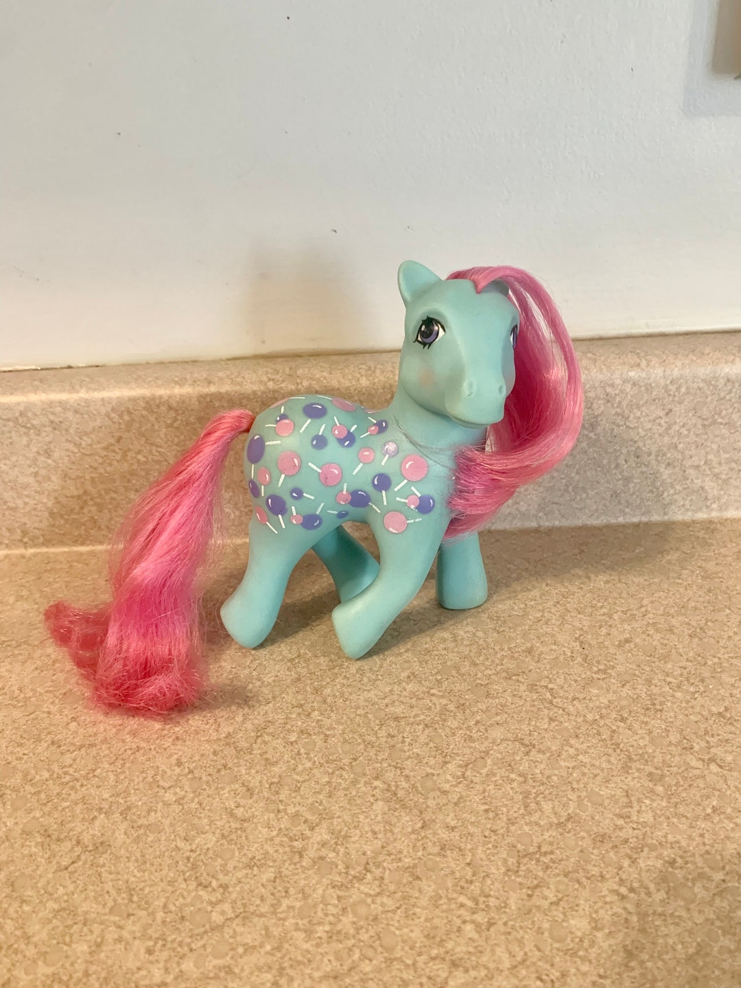 Vintage My Little Pony Sweet Tooth Twice as Fancy Hasbro G1 MLP ...