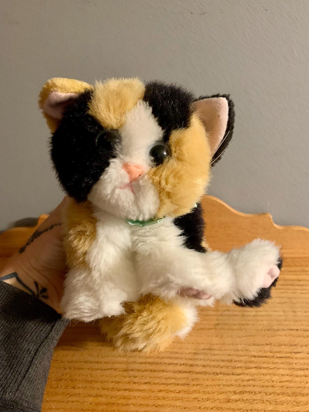 Tyco Kitty Kitty Kittens Calico Purring Plush Cat 1990's - Etsy