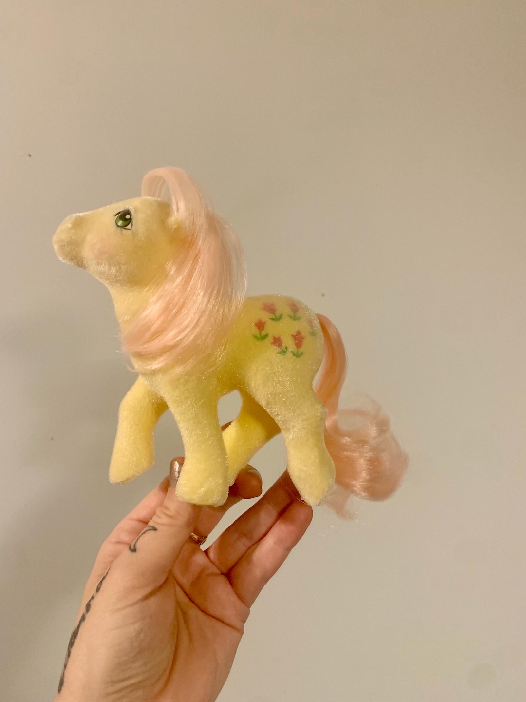 Vintage My Little Pony G1 so Soft Ponies Posey MLP Nostalgia Toy 1980's ...