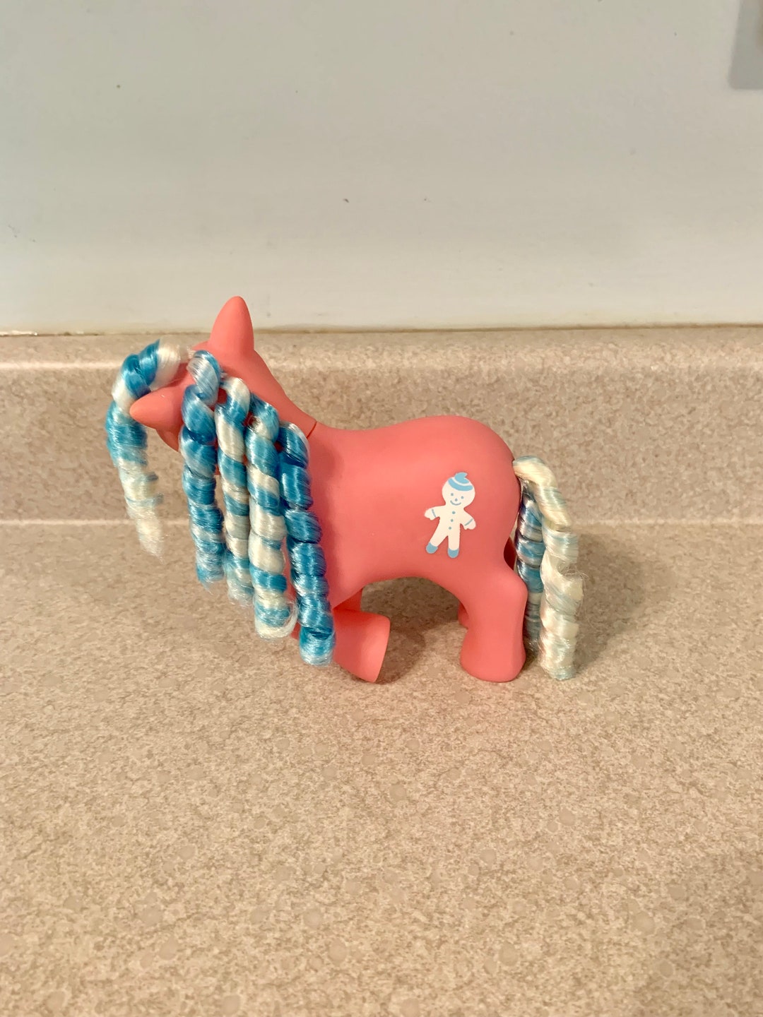 Vintage My Little Pony Molasses Candy Cane Ringlets Ponies G1 Hasbro - Etsy