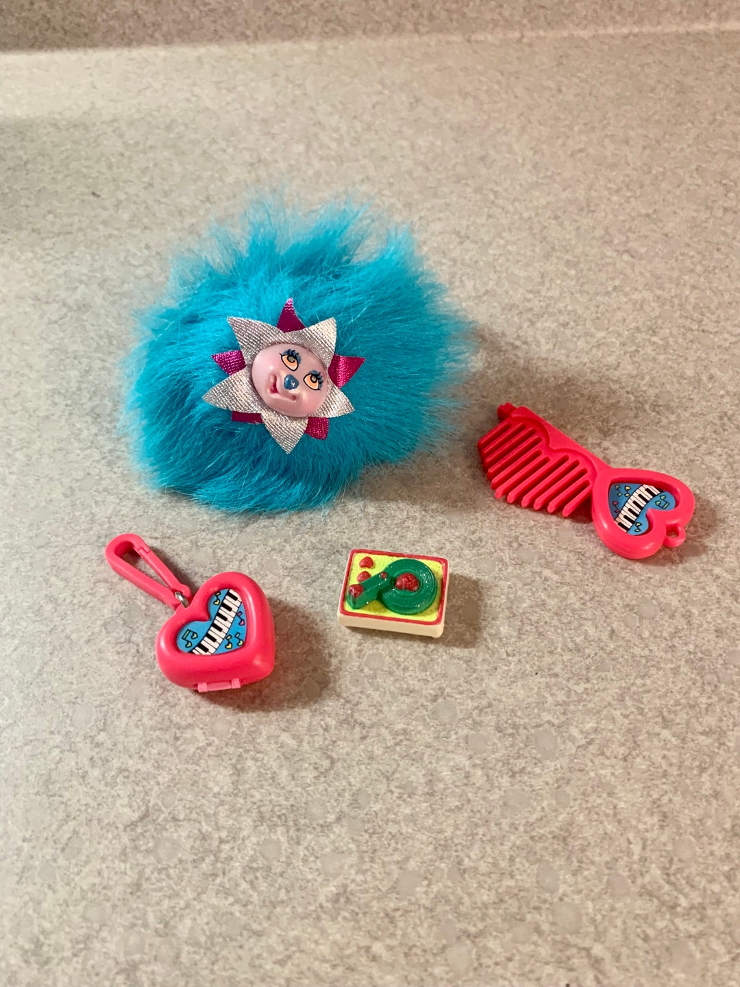 Vintage Blue My Precious Puffs With Rare Accessories - Etsy