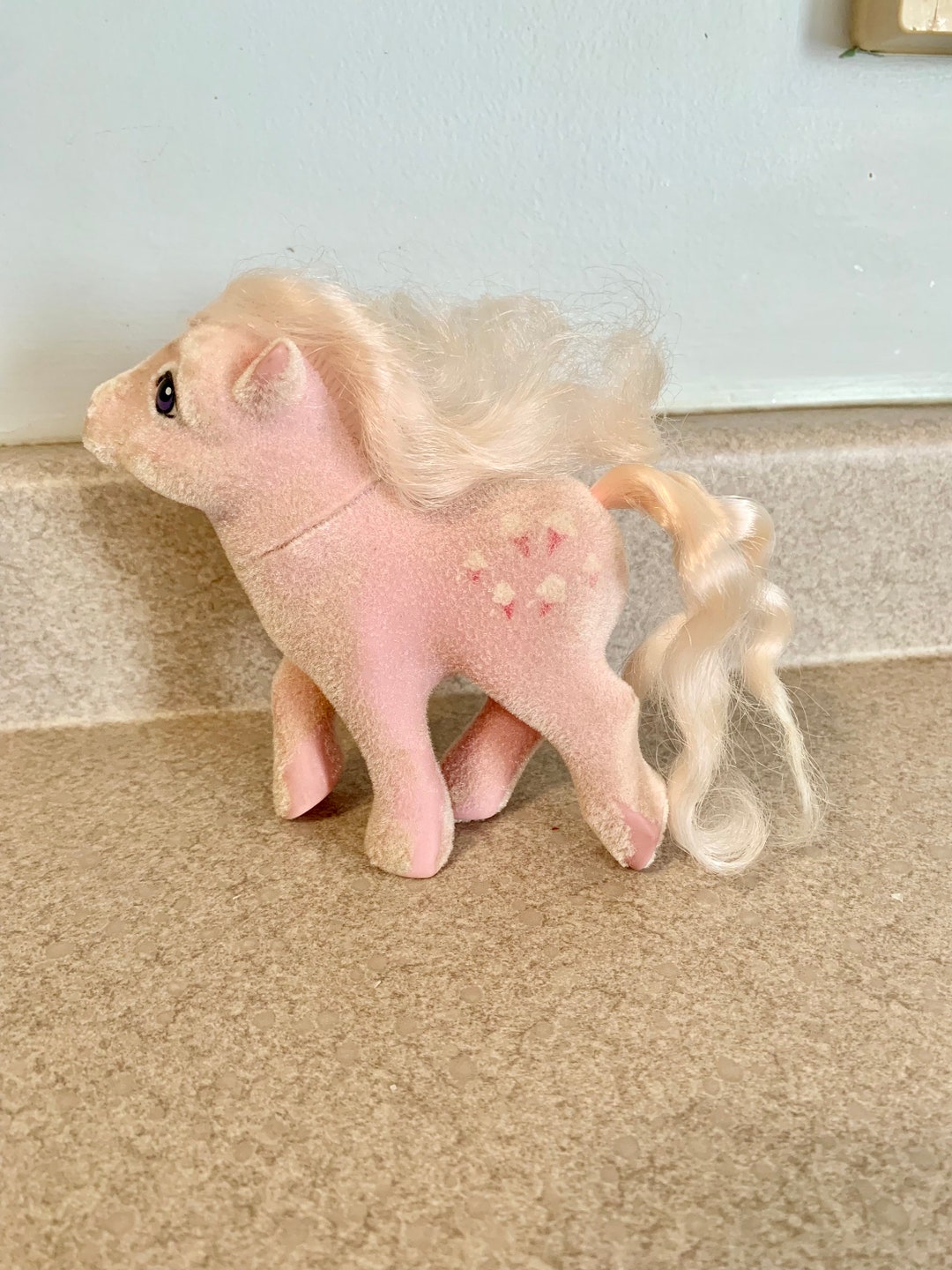 Vintage My Little Pony so Soft Lickety Split G1 Hasbro MLP Nostalgia ...
