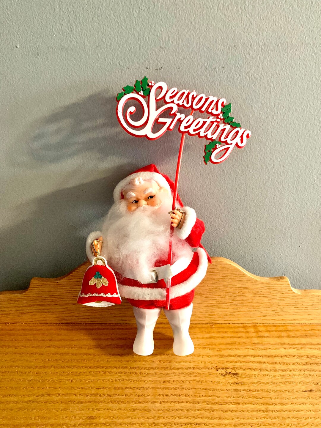 Vintage Christmas Santa Made in Japan Kitschy Retro - Etsy