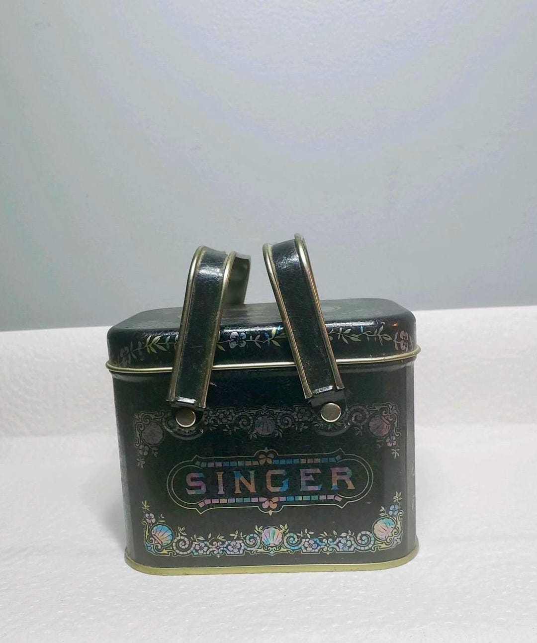Vintage Singer Sewing Tin Storage and Mini Organization Box - Etsy