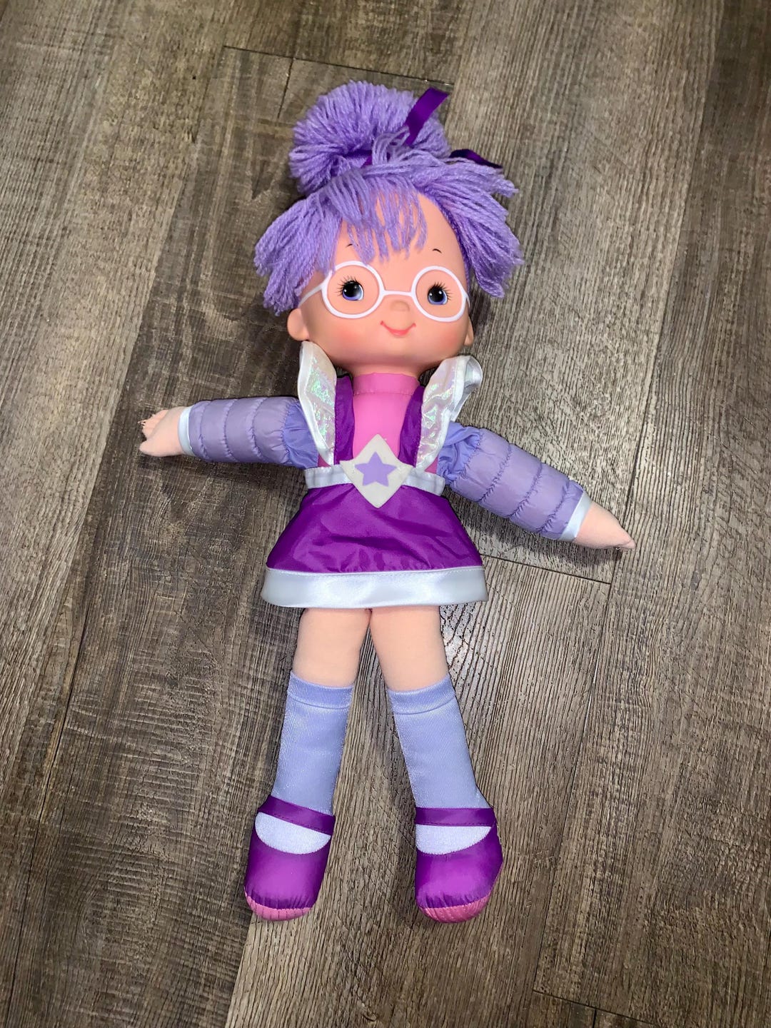 Vintage Shy Violet Large Doll Rainbow Brite Friend Nostalgia Toy - Etsy