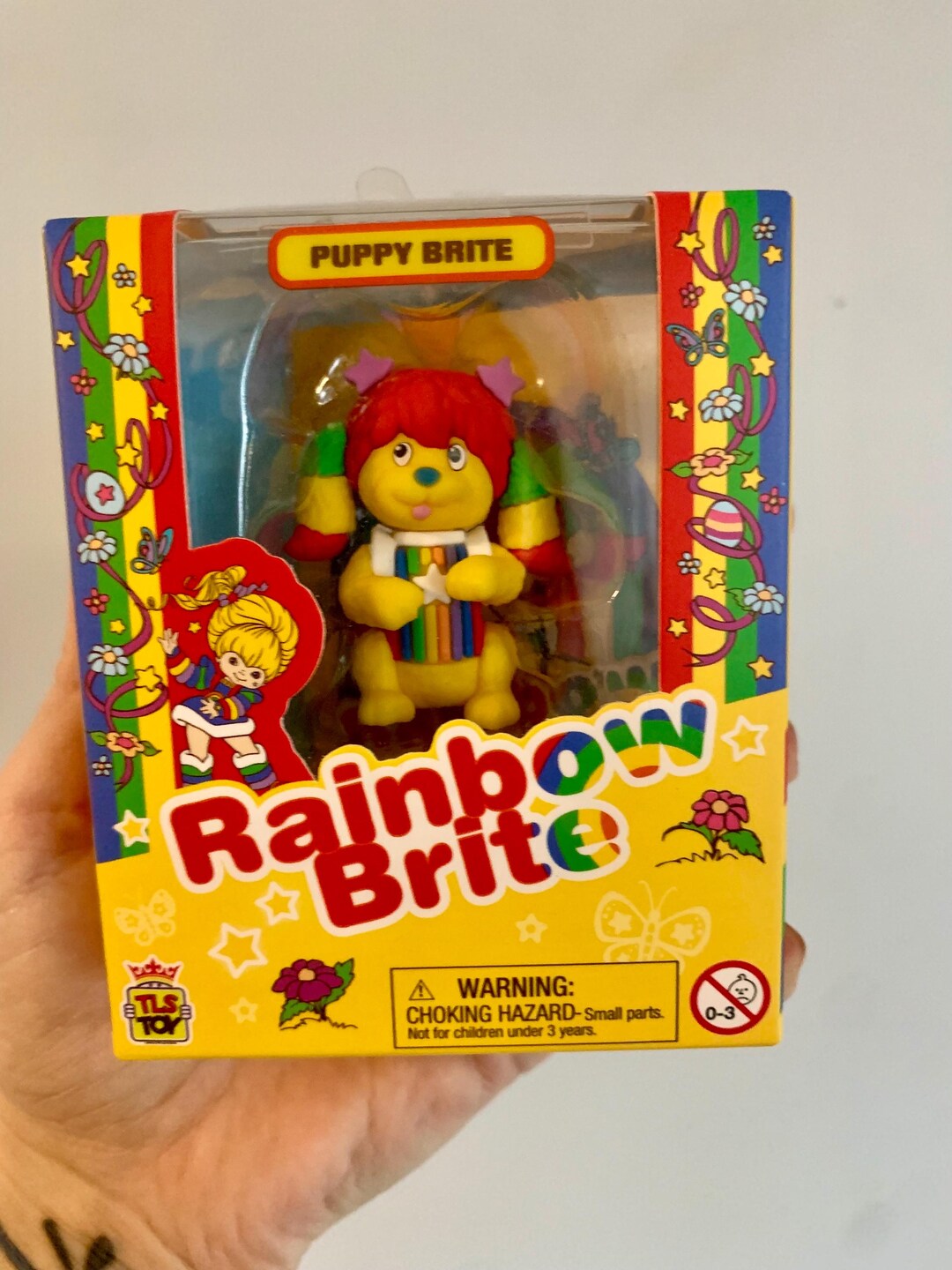 Re-release 40th Anniversary Rainbow Brite Puppy Brite Easter Figure Cheebee Spring Season Mini ...