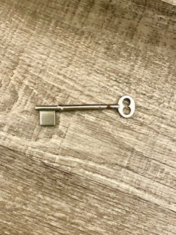 Vintage antique skeleton key blank uncut rare | Etsy