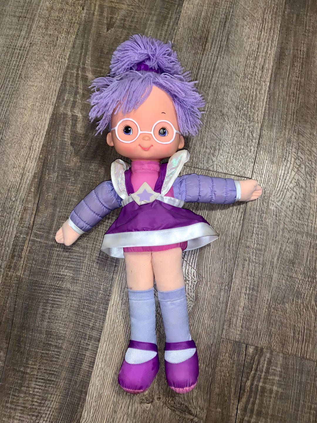 Vintage Shy Violet Large Doll Rainbow Brite Friend Nostalgia Toy - Etsy