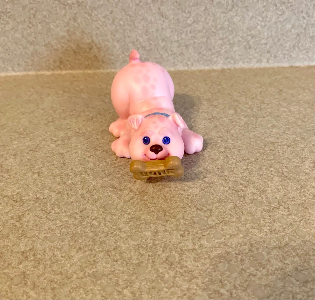 RARE Funtime Pink Baby With Bone Puppy Surprise Nostalgia Toys - Etsy