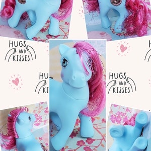 My Little Pony Princess G1 Royal Blue MLP - Etsy
