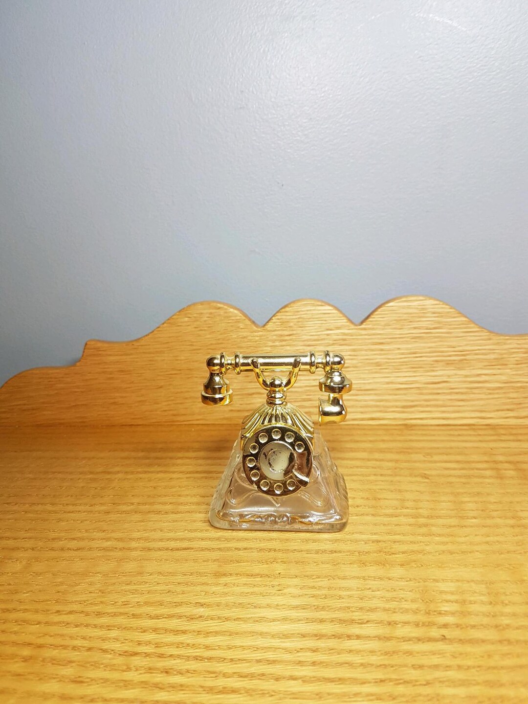 Phone Perfume Bottle Empty 1970's Vintage Decanter Avon - Etsy