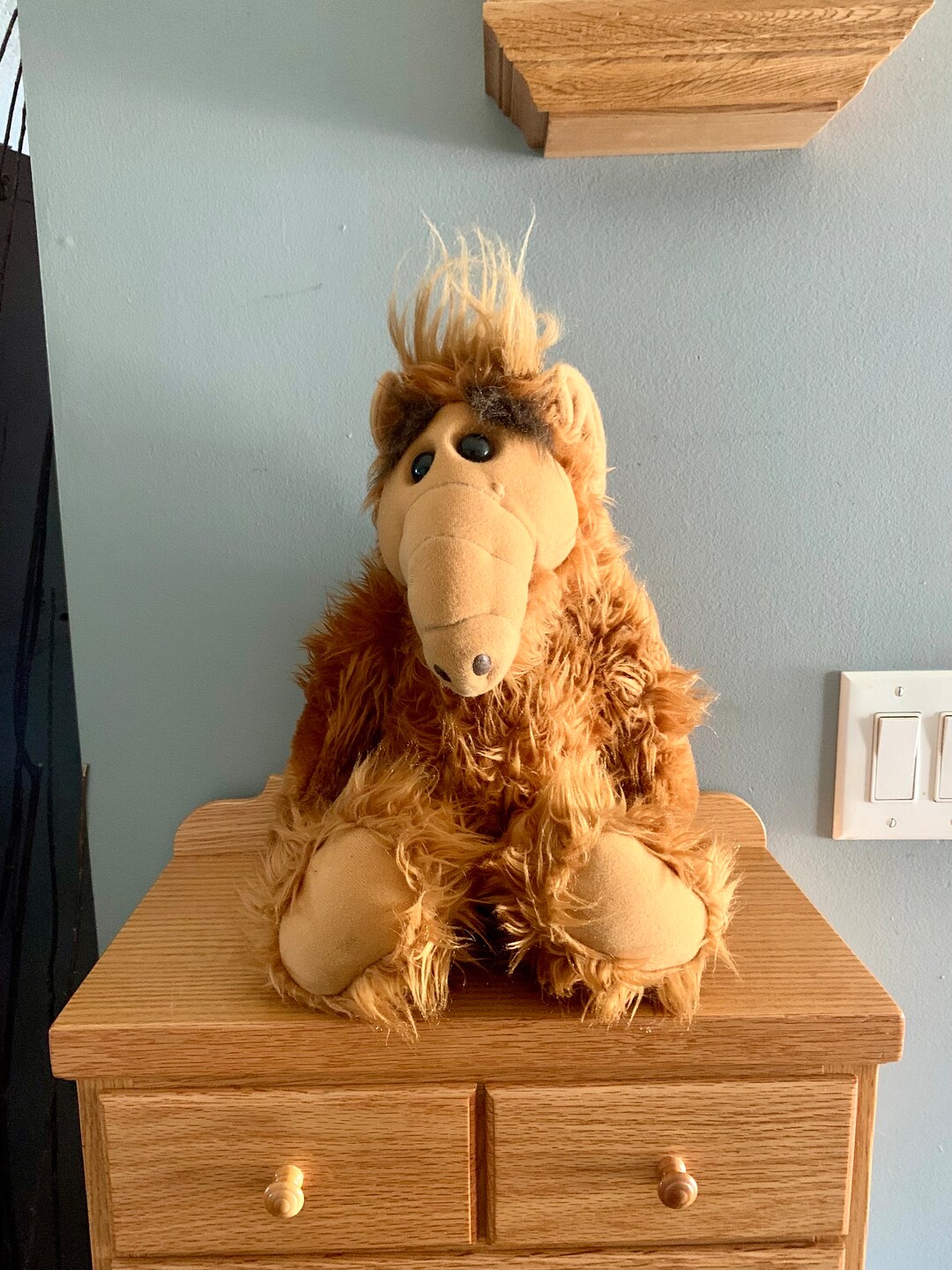 Vintage ALF Plush Doll TV Show Alien Productions Stuffed Animal 1986 ...