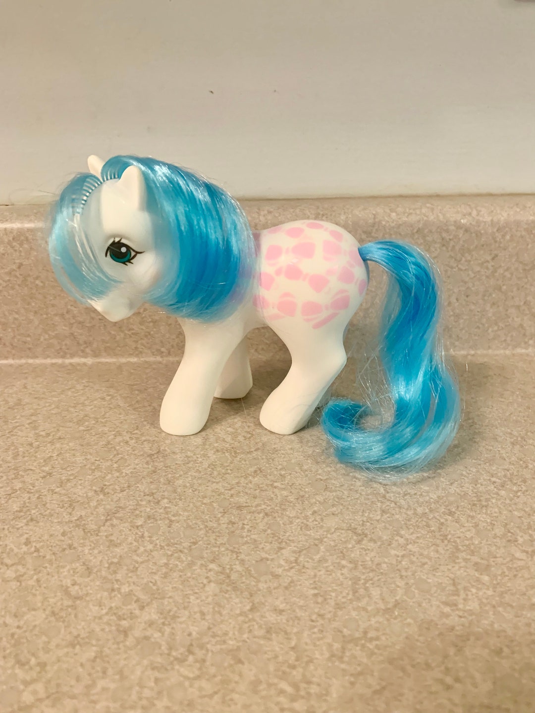 My Little Pony G1 Fifi Twice as Fancy Pony Bowtie Hasbro MLP - Etsy