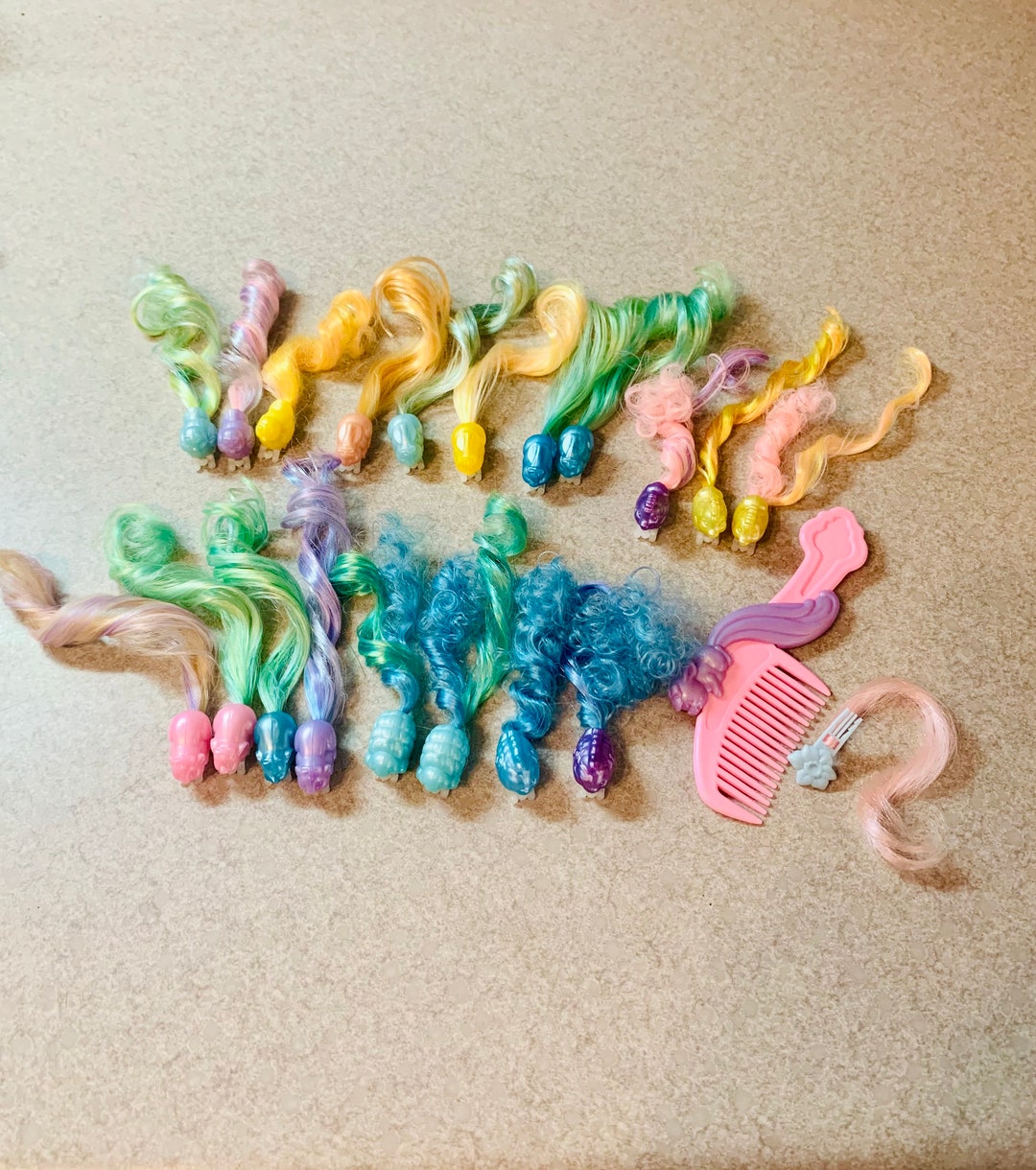 Vintage Lady Lovely Lock Pixietails Hair Accessories Collectibles 20 ...