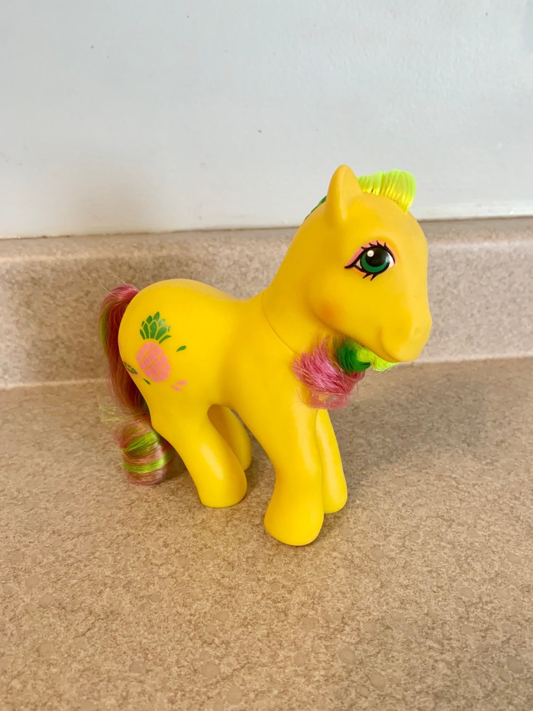 My Little Pony Tootie Tails Hasbro G1 Tropical Ponies Neon Pineapple ...