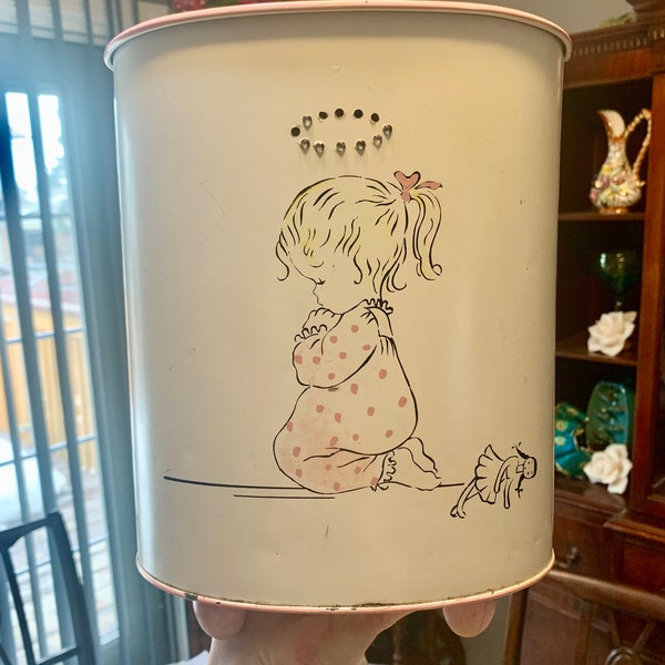 Metal Trash Can - Etsy