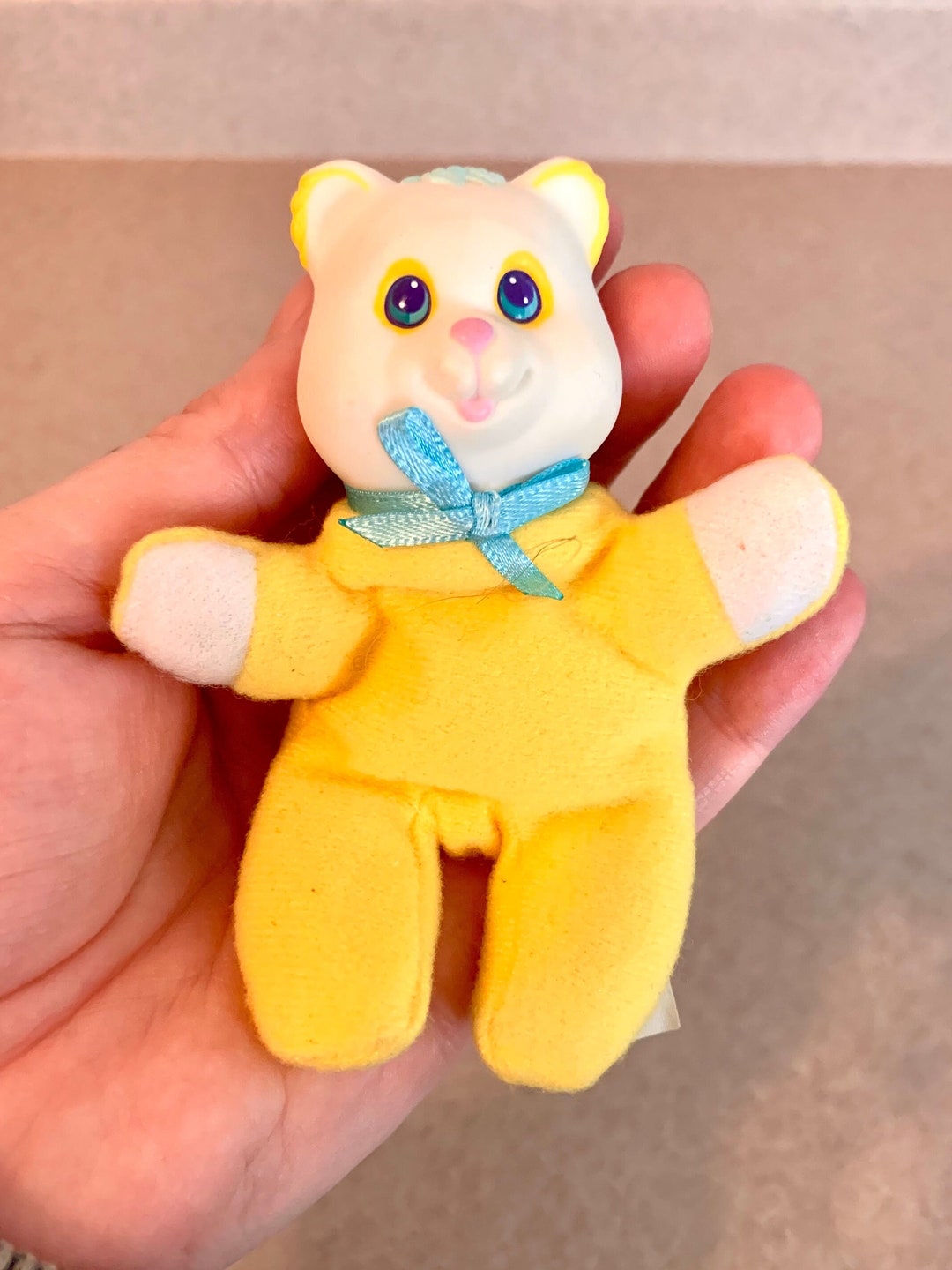 Vintage Hasbro Baby Cub Surprise Bear Yellow & White Replacement Baby ...