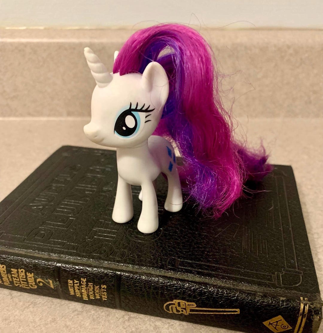 My Little Pony Unicorn Reboot Rarity G4 Hasbro 2013 - Etsy