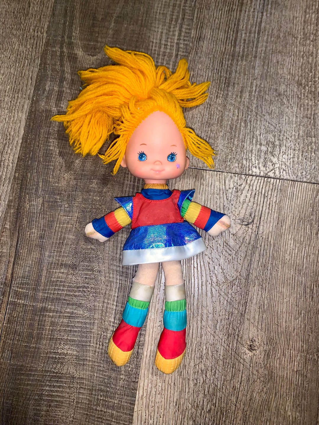 Vintage Rainbow Brite Doll 1980's Nostalgia Plush Toy - Etsy