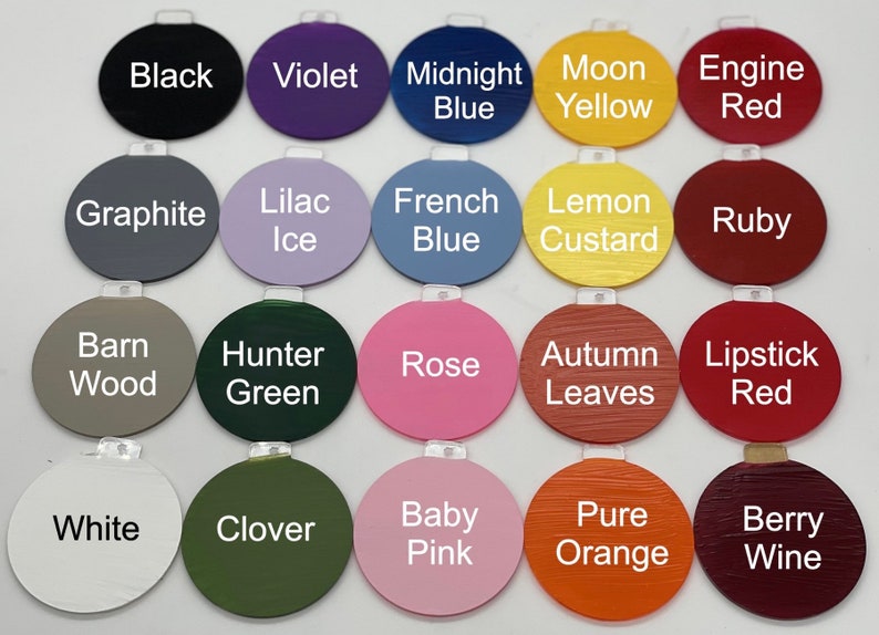 Engraved Fancy Circle Acrylic Magnet Save the - Etsy