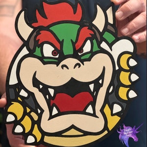 Nintendo Character Signs I Super Mario Sign I Laser Cut Sign - Etsy