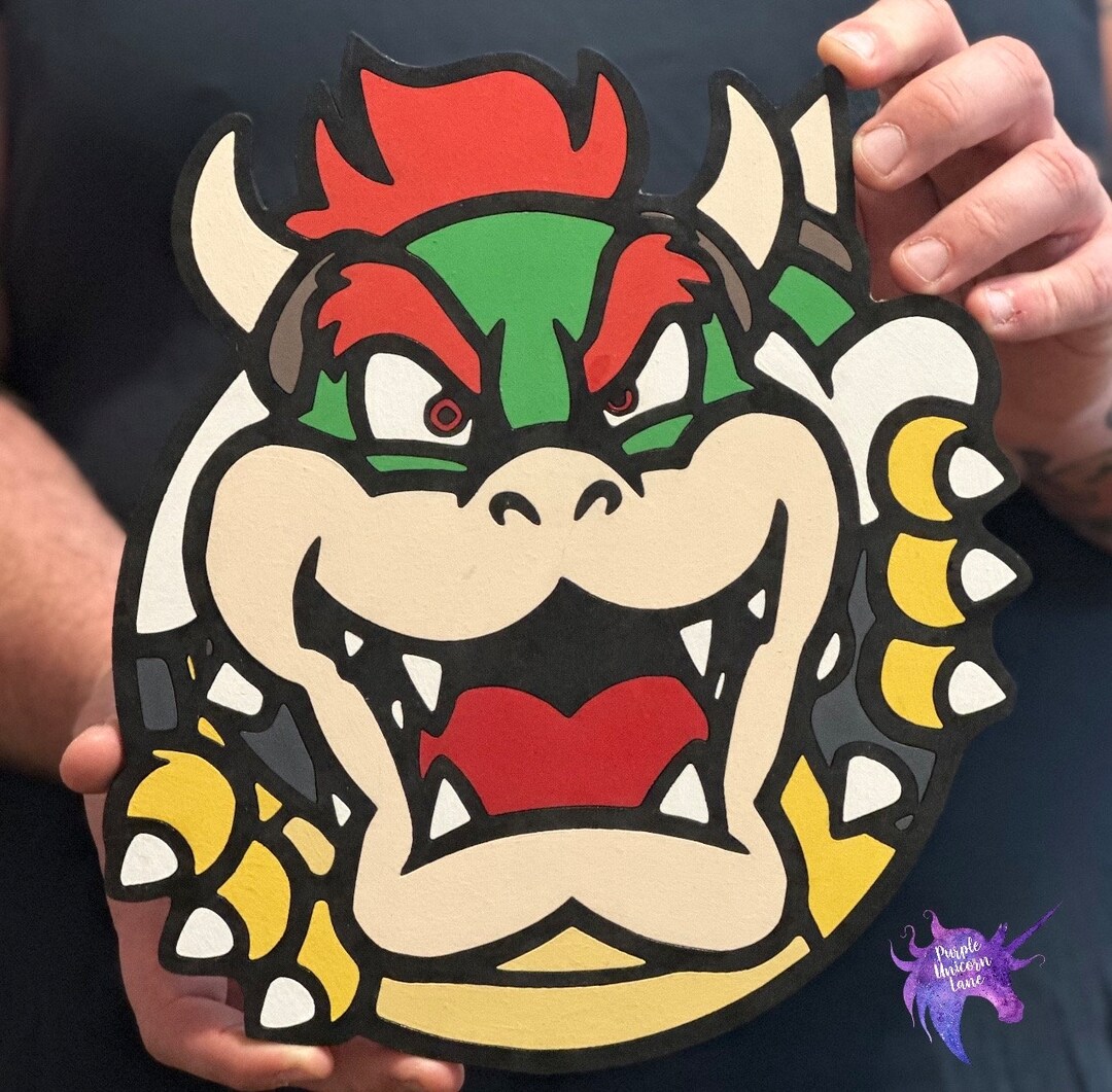 Nintendo Character Signs I Super Mario Sign I Laser Cut Sign - Etsy