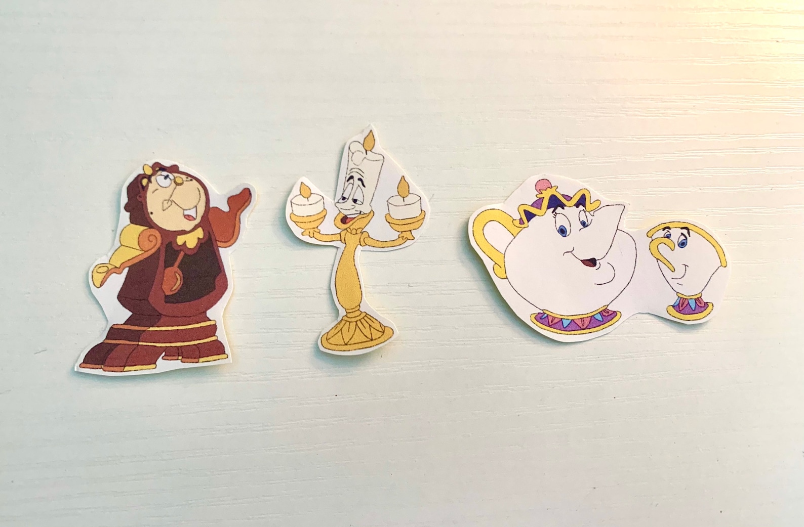 Beauty and the Beast Stickers | Etsy