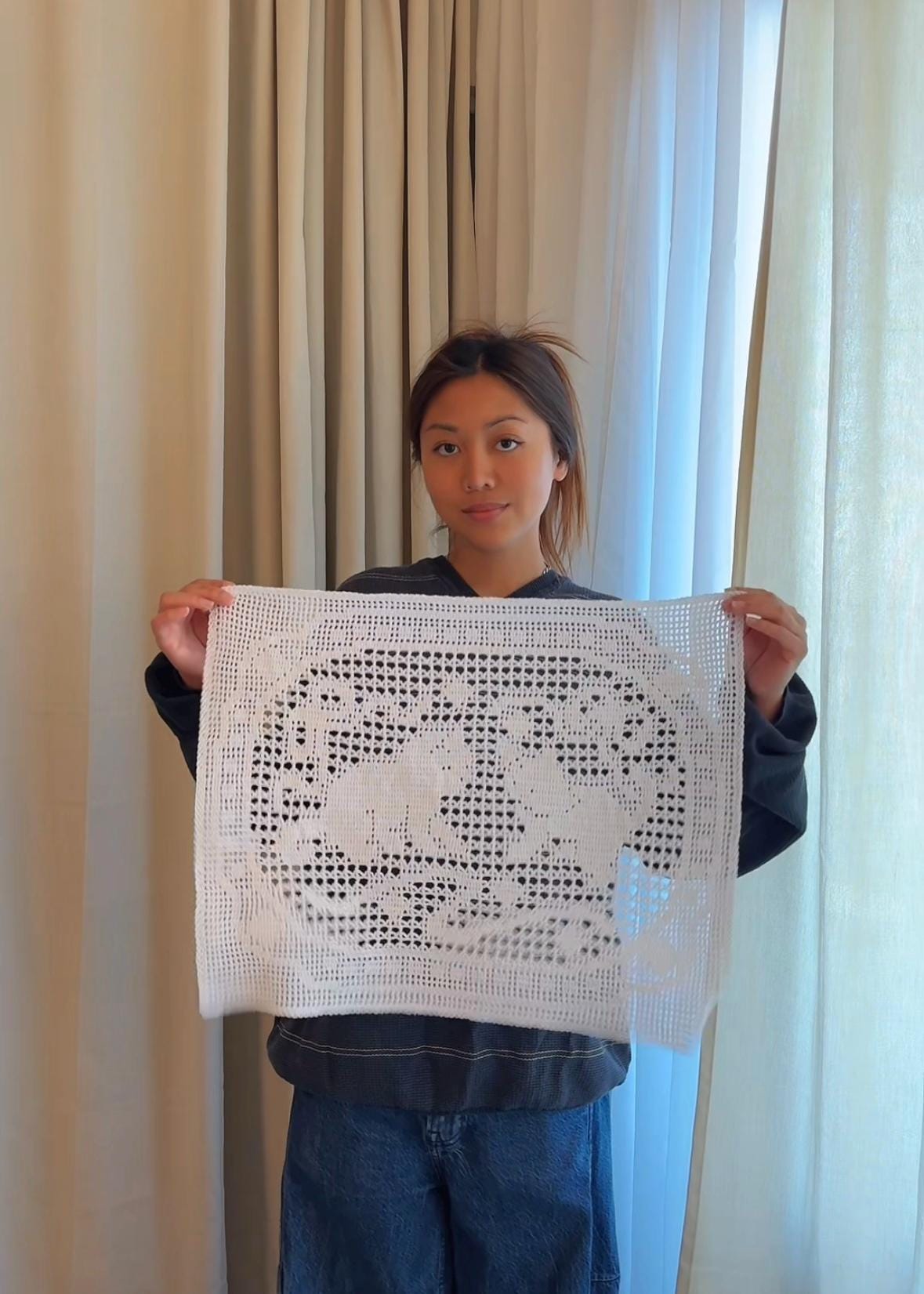 Cat Filet Crochet Pattern - Etsy