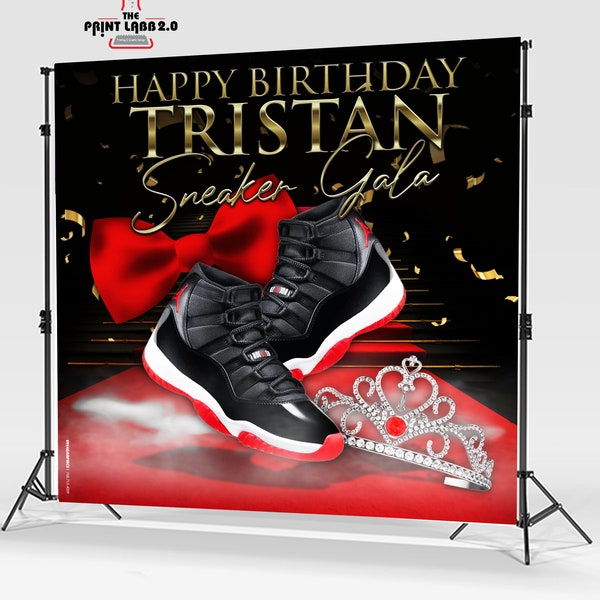 Custom Sneaker Ball Backdrop - Etsy