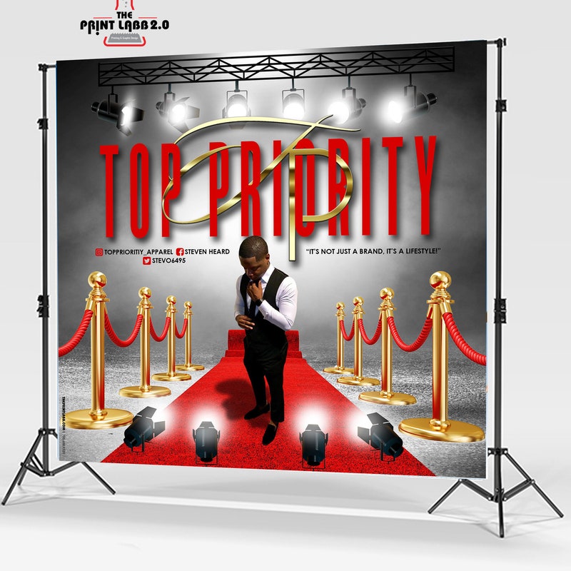Red Carpet Backdrop - Etsy
