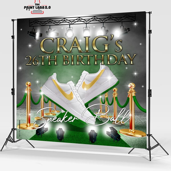 Sneaker Gala Backdrops - Etsy