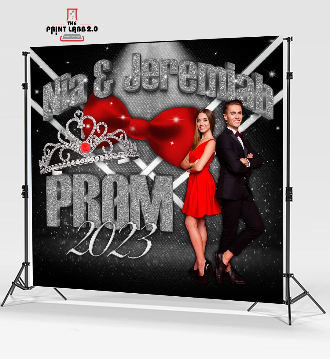 Backdrop - Banner - Background - Custom - Step and Repeat - Prom ...