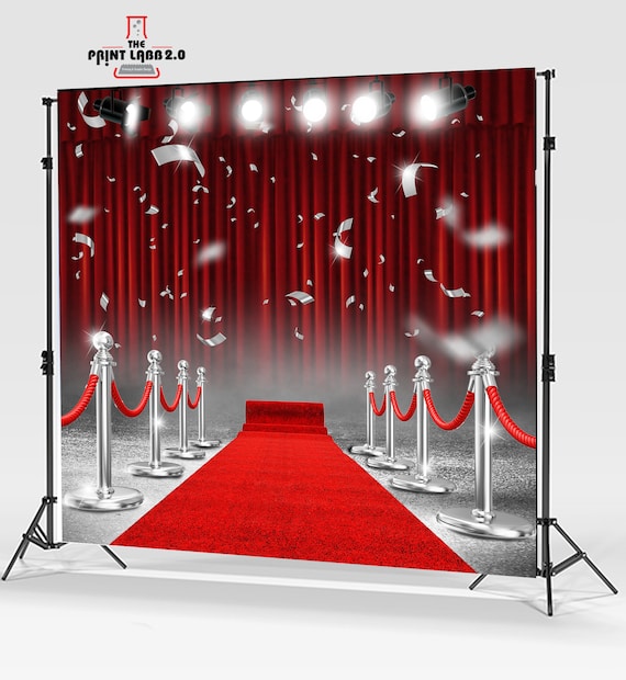 Red Carpet Banner Backdrop