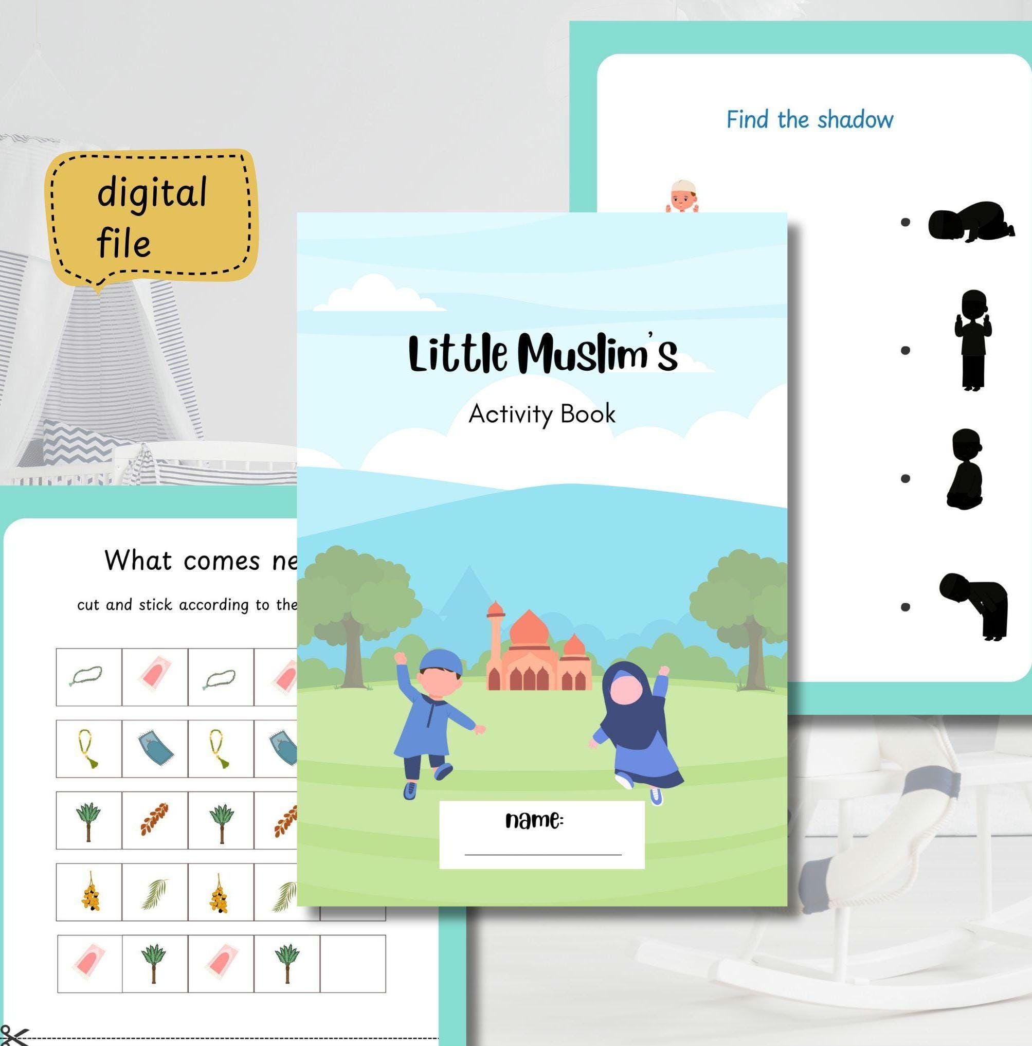 PRINTABLE Muslim Kids Preschool Busy Book, Early Islamic Learning ...