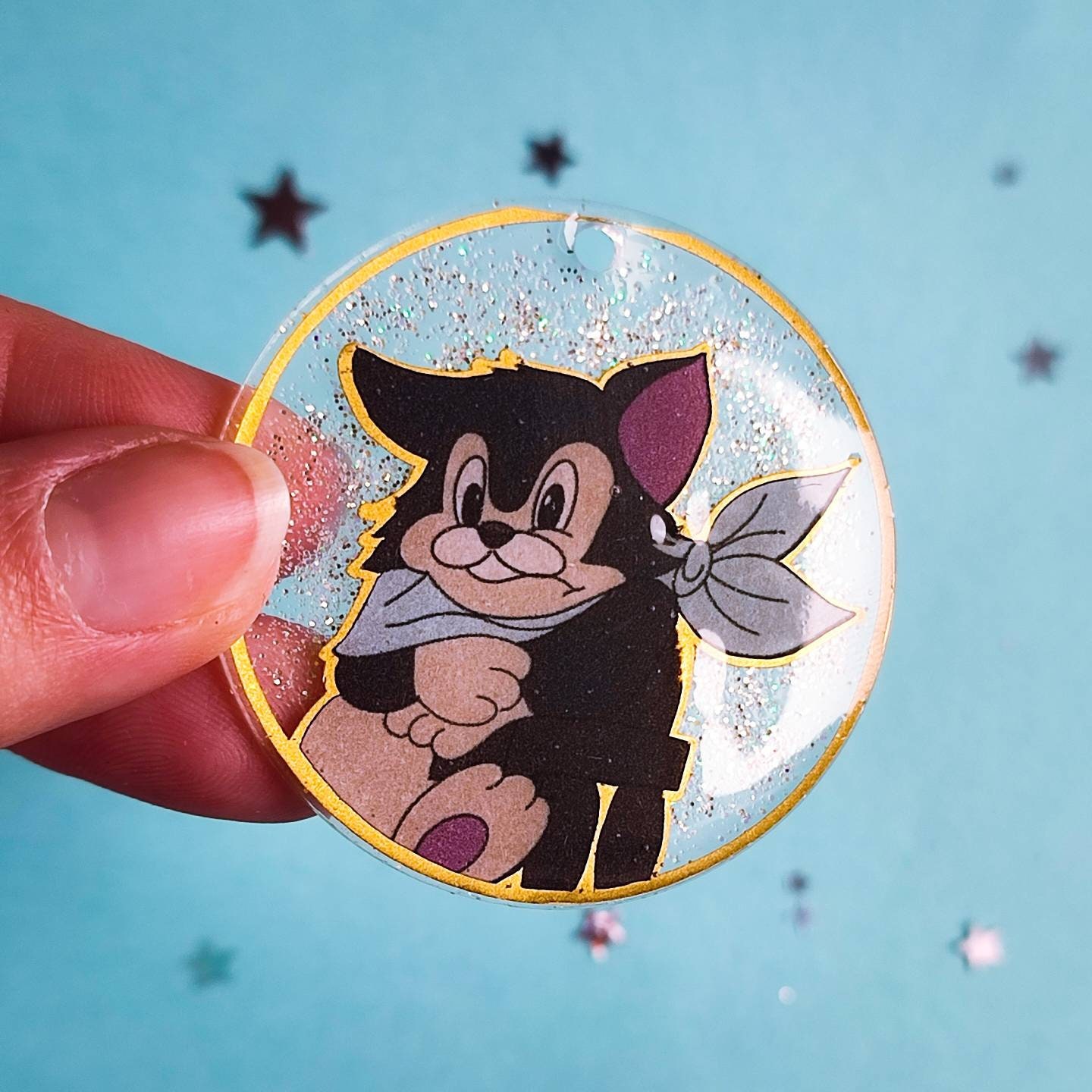 Pin's Figaro and Cleo - Etsy UK