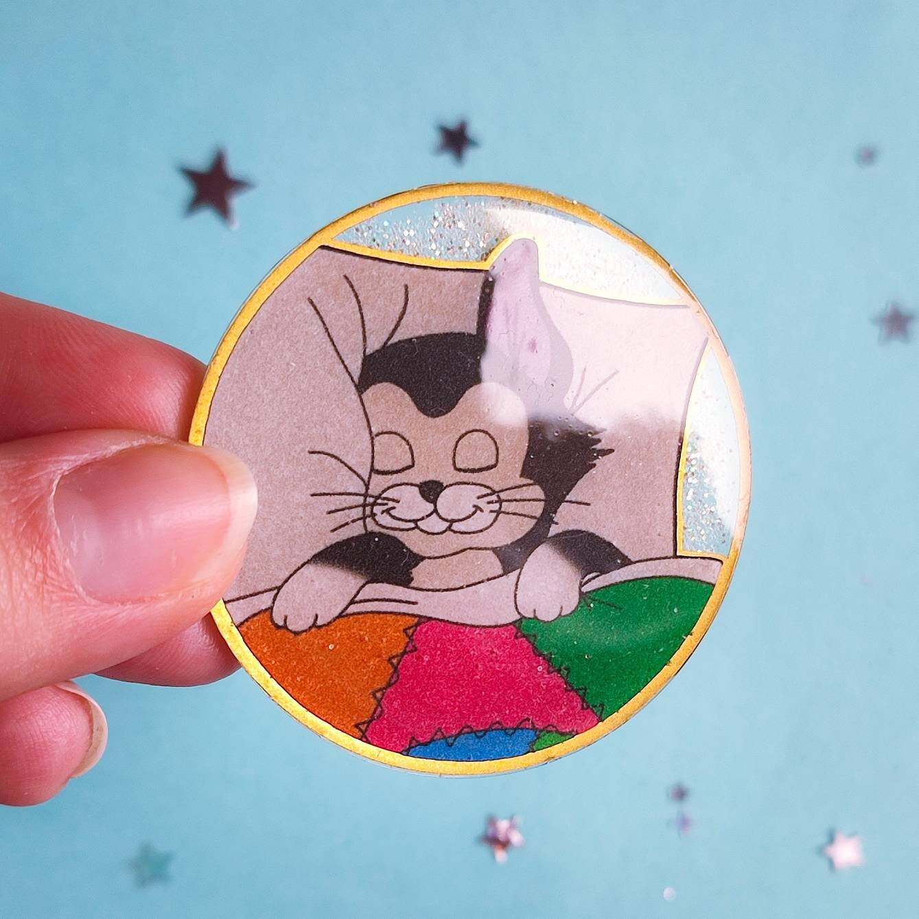 Pin's Figaro and Cleo - Etsy UK