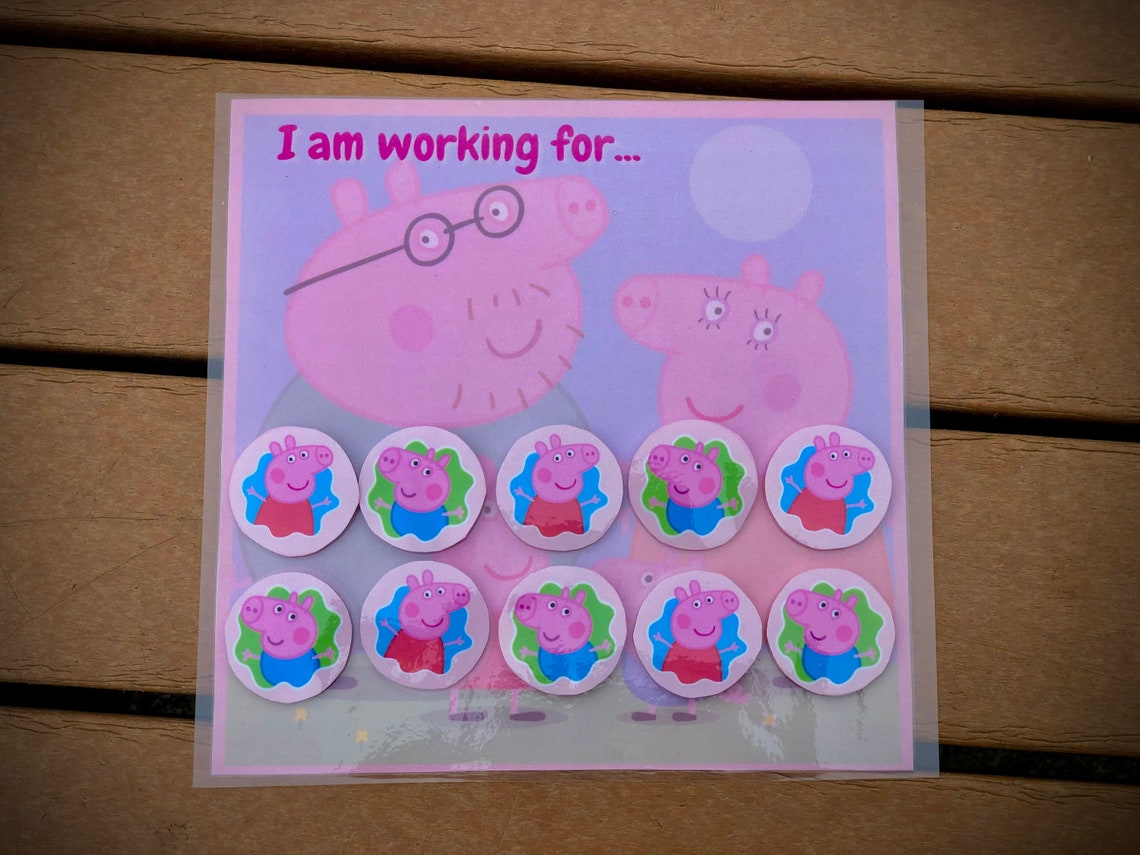 Token Reward Chart / Token Board / Potty Training / Reinforcement ...