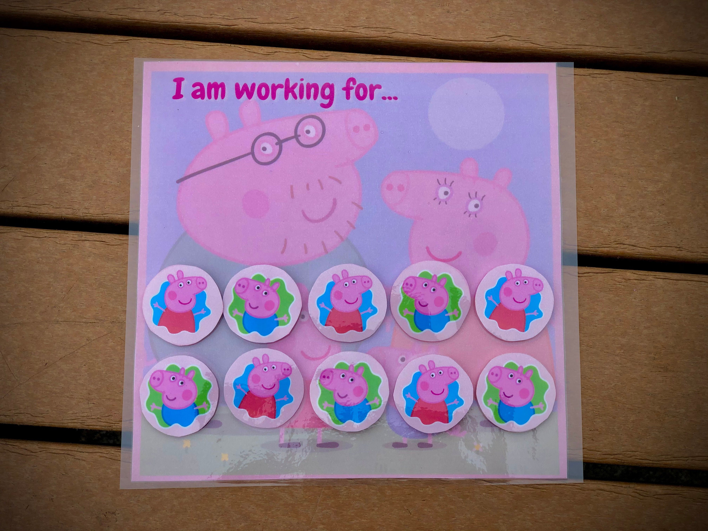 Token Reward Chart / Token Board / Potty Training / Reinforcement ...