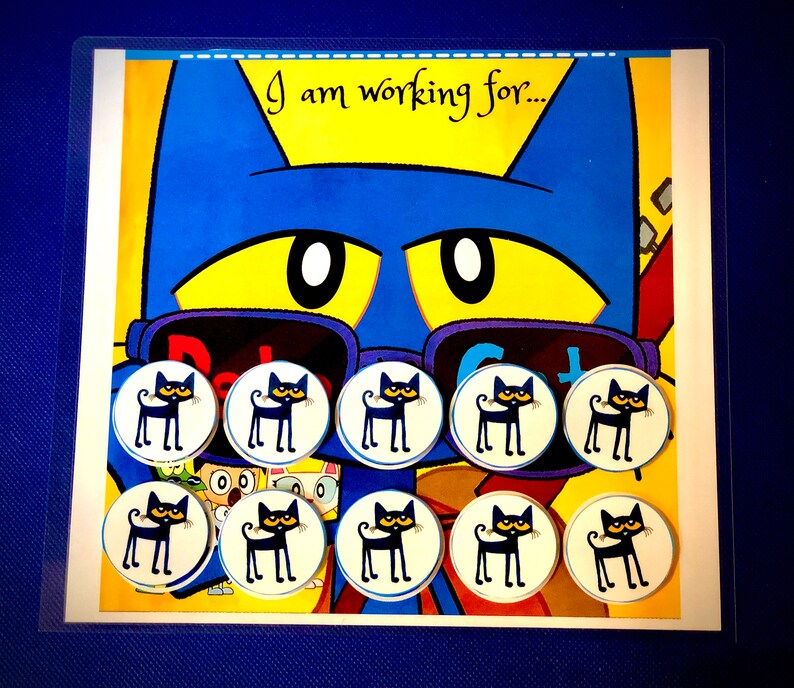 Token Reward Chart / Token Board / Rewards / Token System / - Etsy