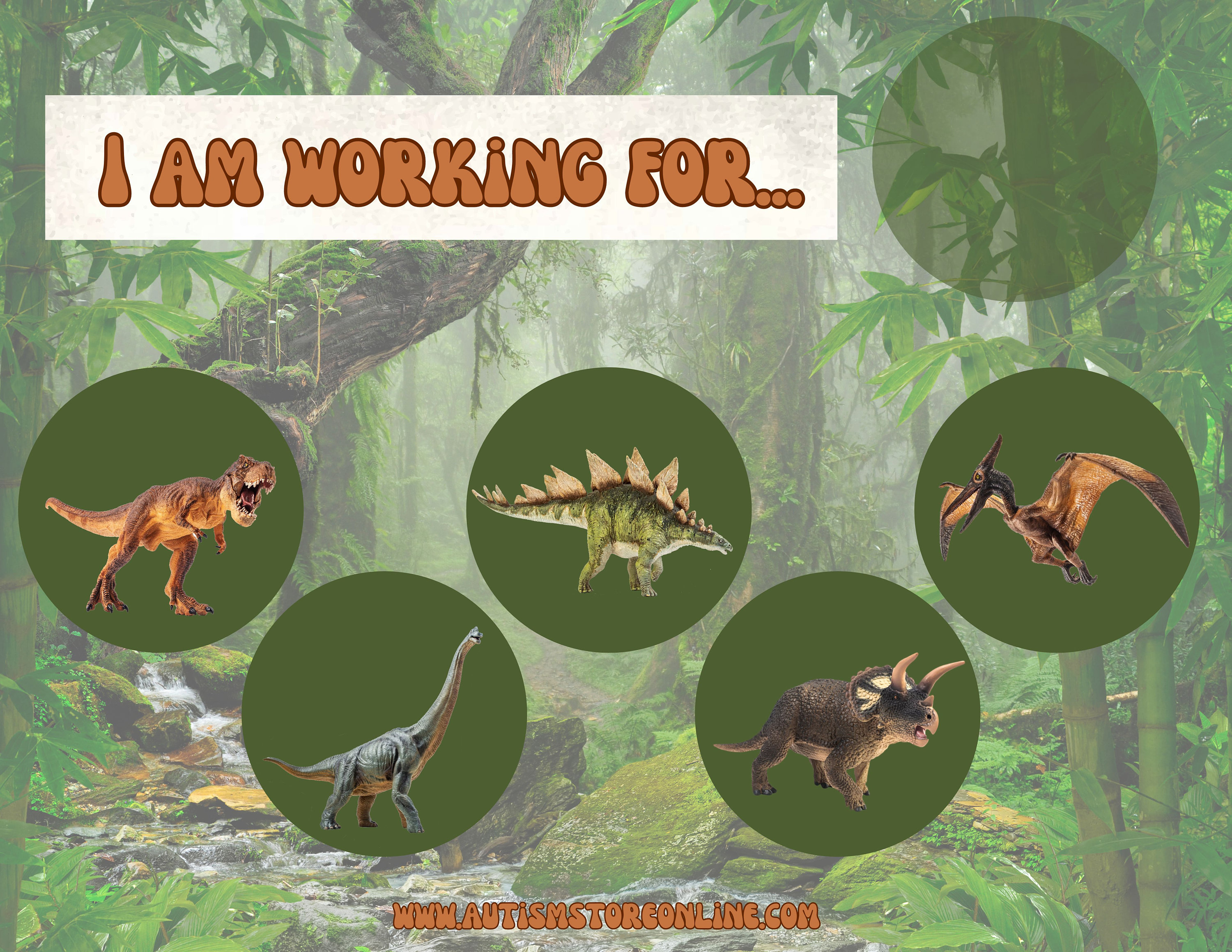 Dinosaur Token Board, Token System, Reinforcement, Token Economy ...