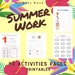 My Busy Book, Kindergarten Activities, Pre-k, Montessori, Summer Book ...
