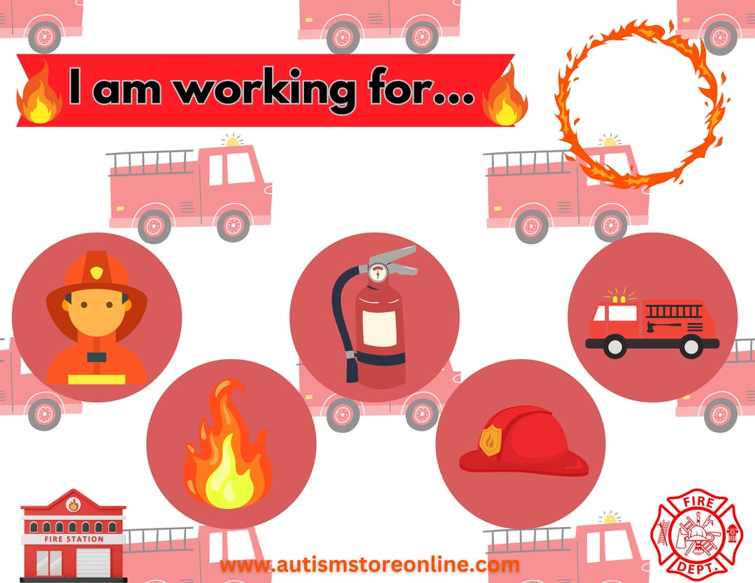 Token Board, Token System, Reinforcement, Fire Fighter, Token Economy ...