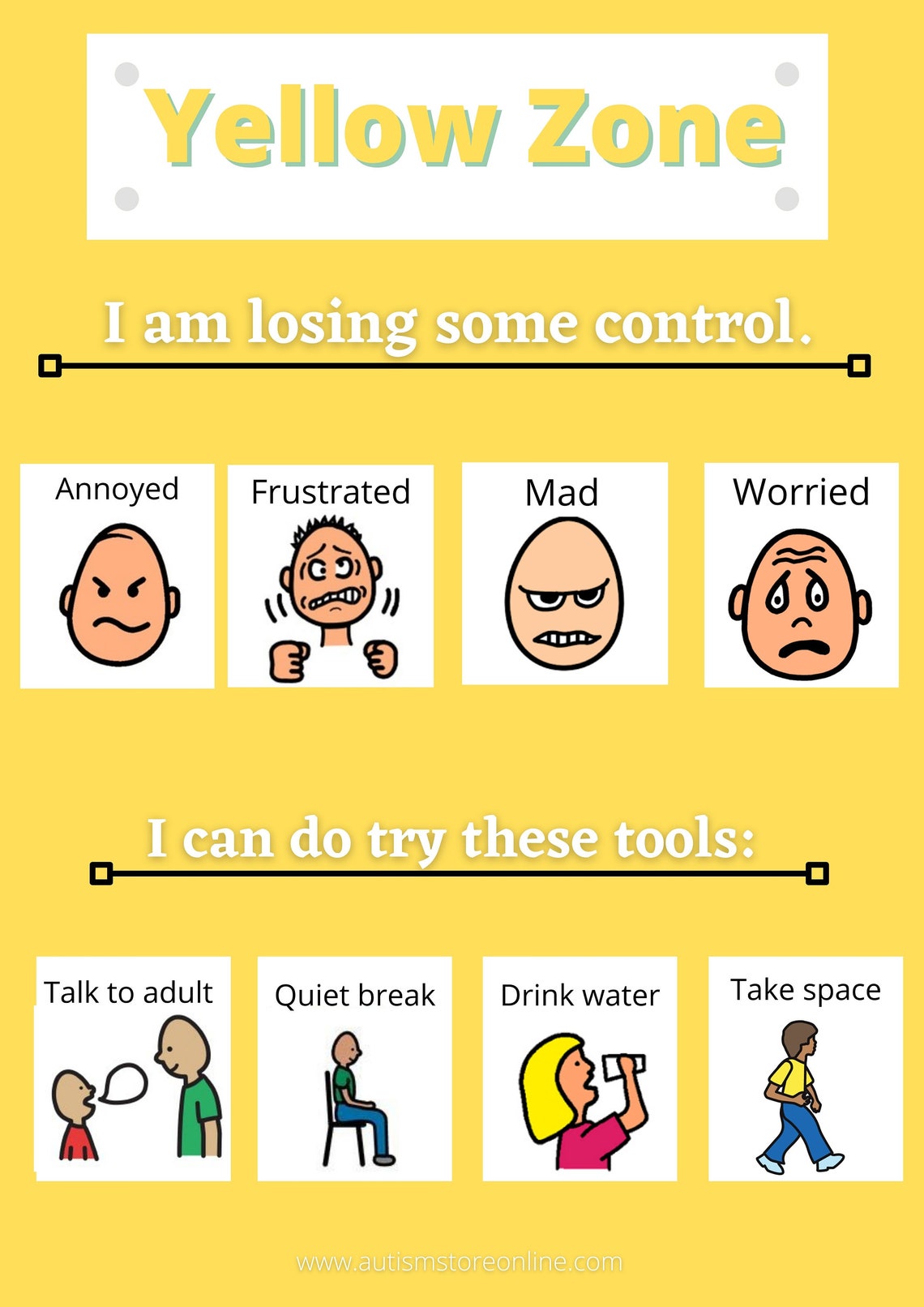 Zones of Regulation, Feelings, Break Space, Emotions, Break Area ...