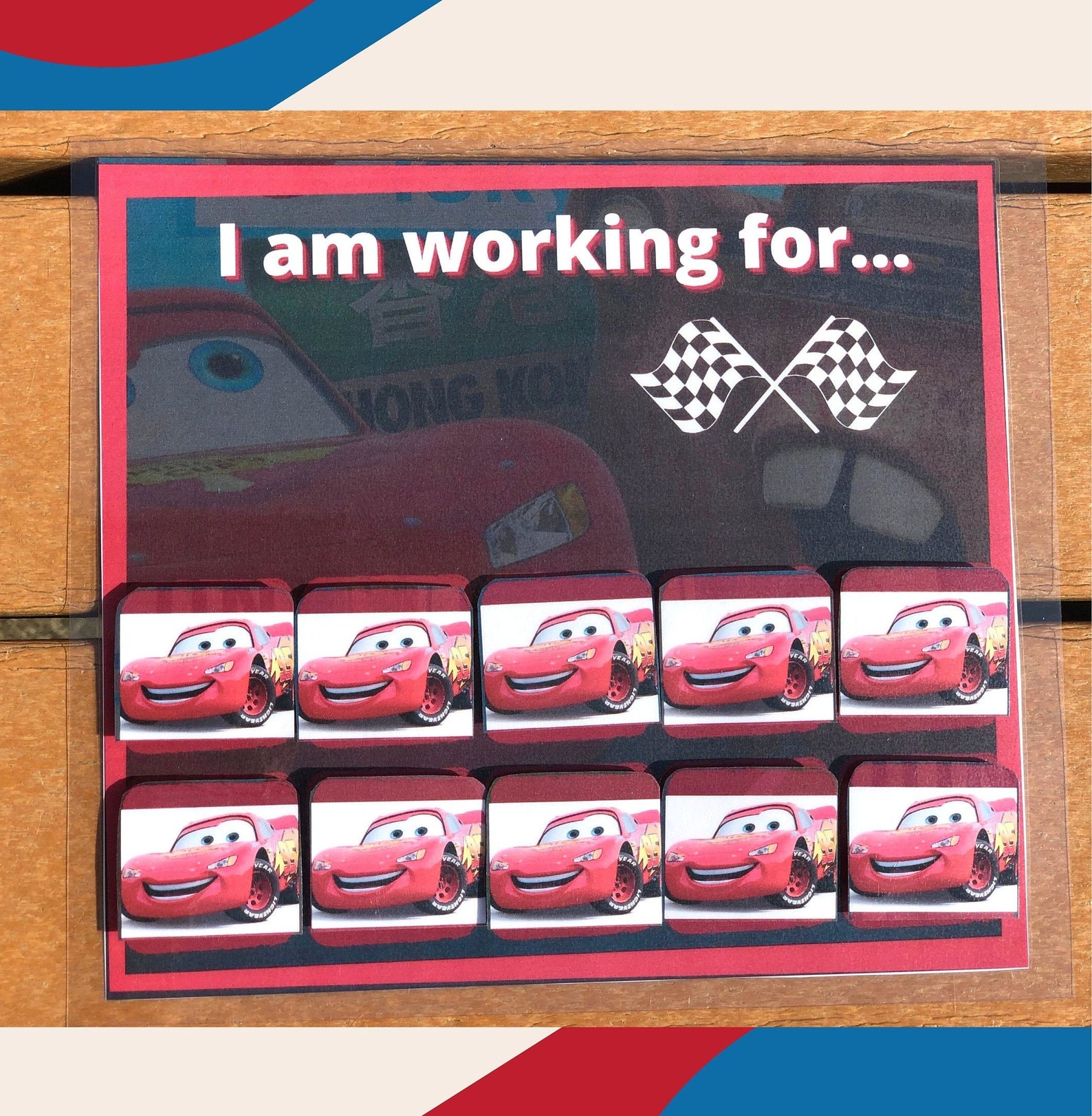 Cars Token Chart / Token Board / Token System / Reinforcement - Etsy