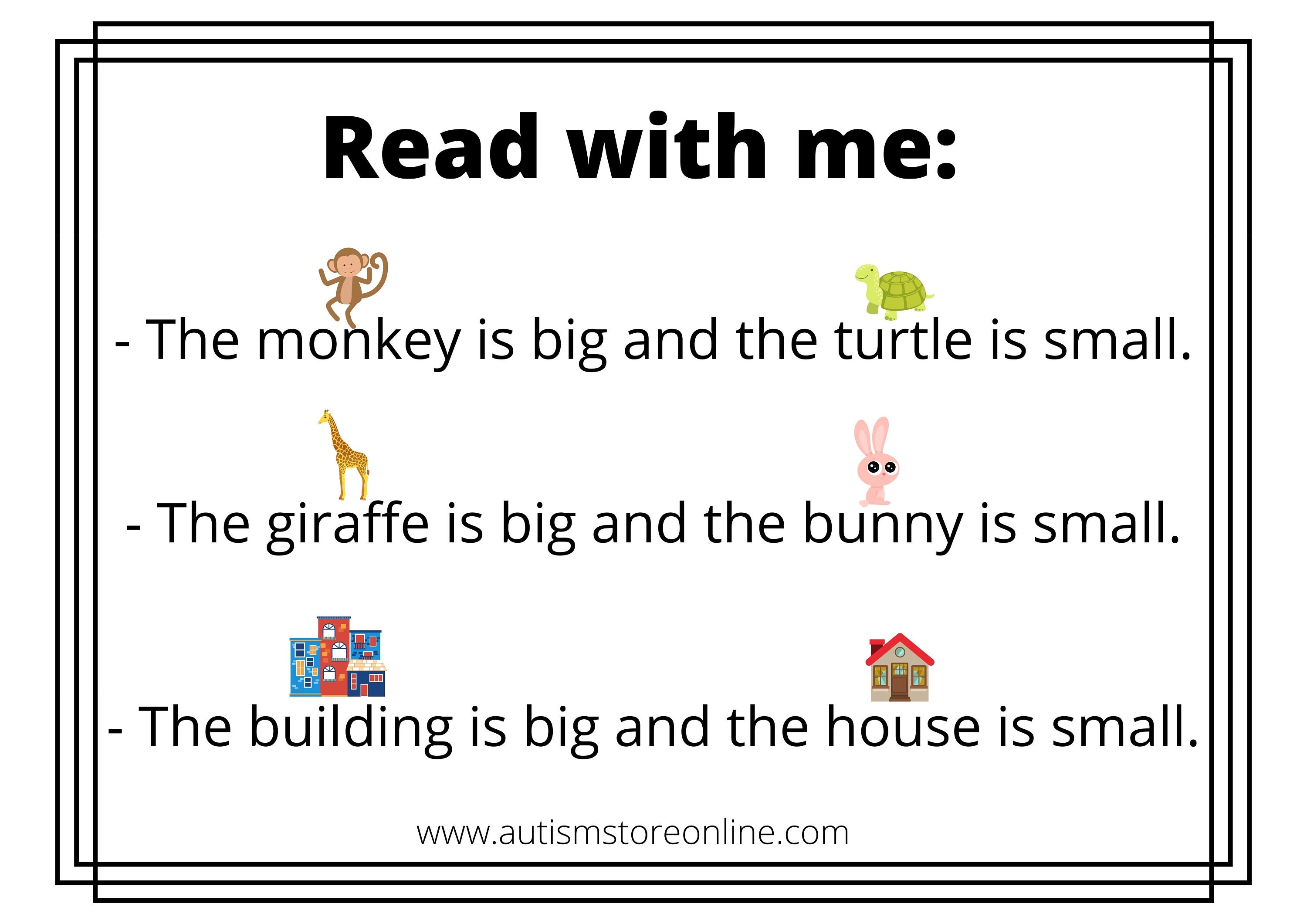 Opposites Interactive Book, SPED, Autism - Etsy