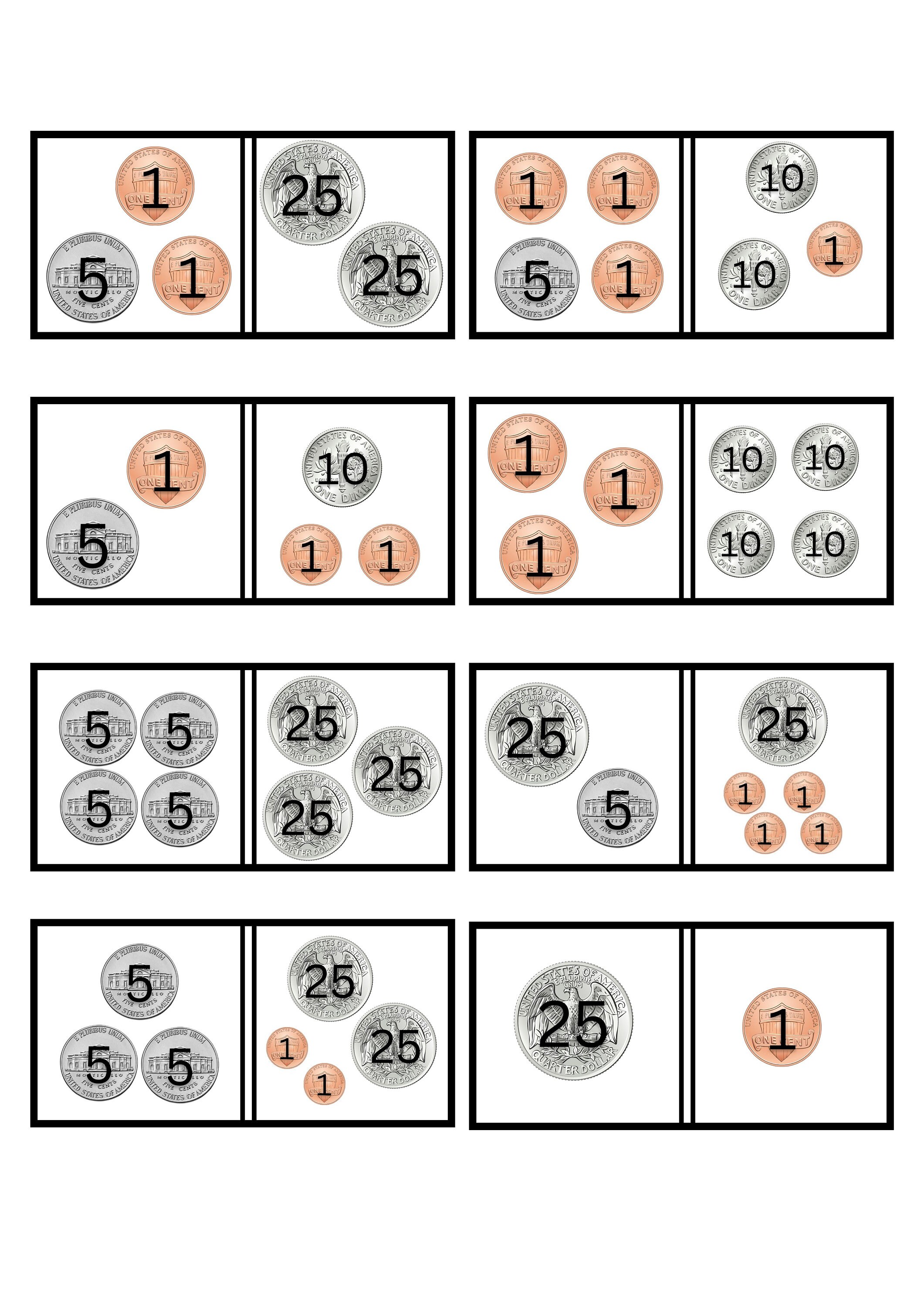 Teaching Coins, Teaching Money, Money Value, SPED Math, Math Center ...