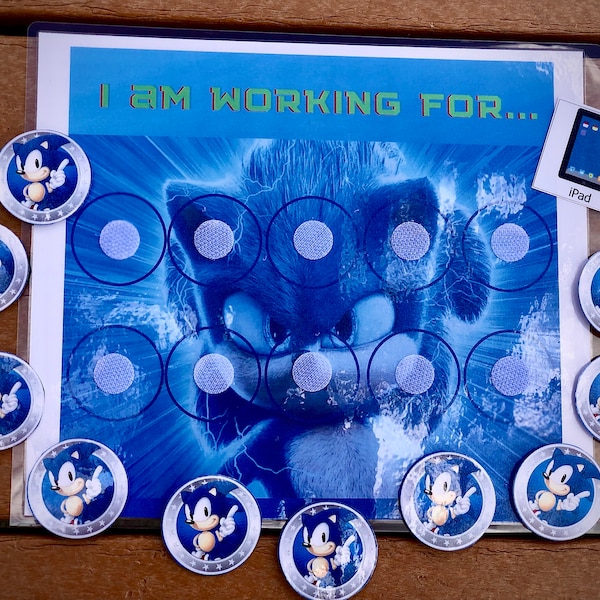 Sonic Token Board - Etsy