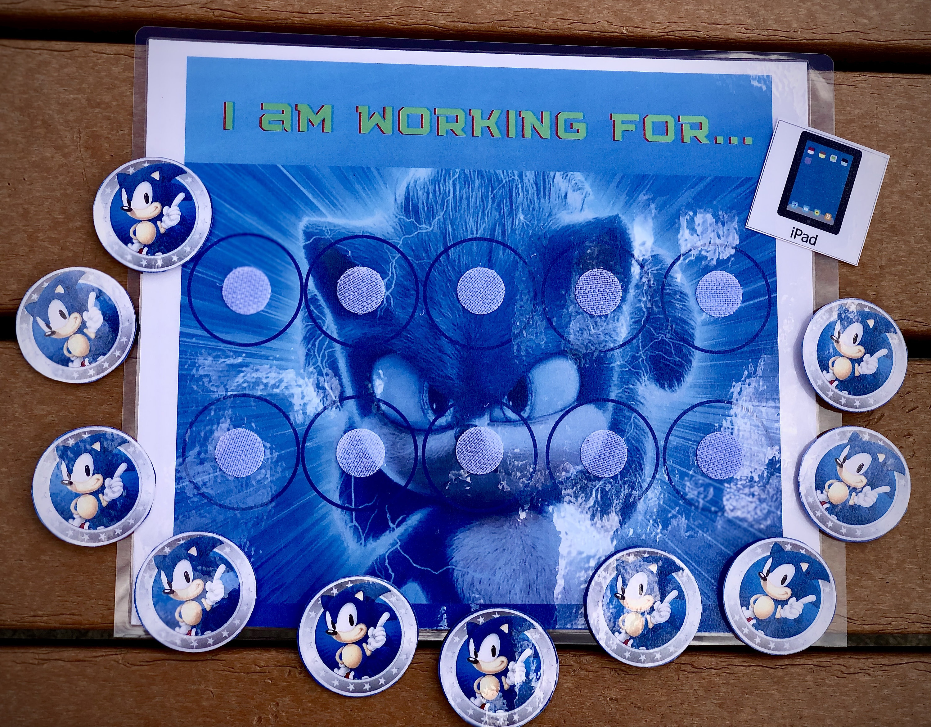 Token board / Token system / Reinforcement/ Sonic / Token Economy ...