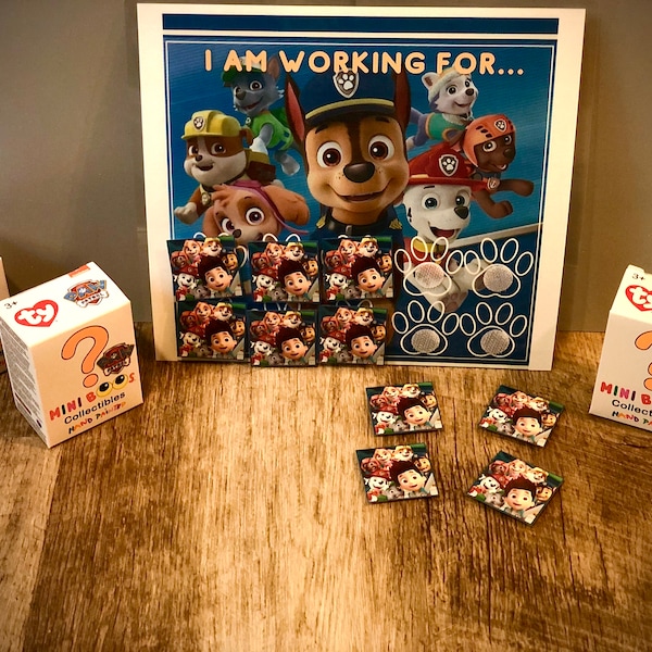 Paw Patrol Token Chart - Etsy